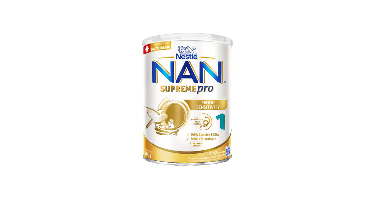 Sữa NAN SUPREME PRO 1 cho trẻ từ 0 – 6 tháng tuổi | Neslté Mom&Me