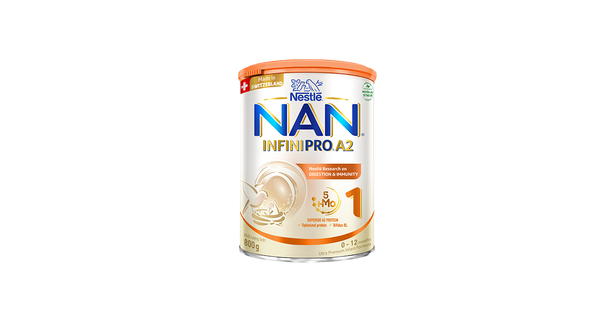 NAN INFINIPRO A2 (BƯỚC 1) – 800g 31860017C4 | Nestlé Mom&Me